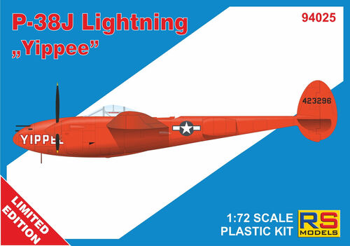 RS Models 94025 Lockheed P-38 J-20 Lightning 'Yippee' (Limited Edition)