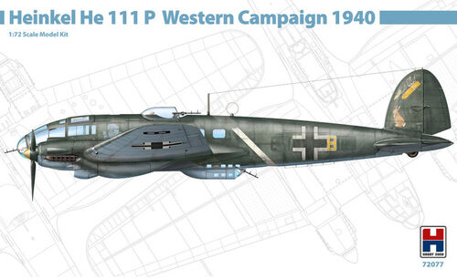 Hobby 2000 72077 Heinkel He 111 P - Western Campaign (1940)