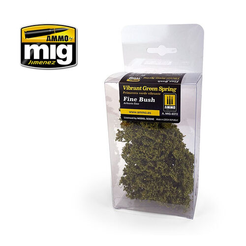 AMMO of Mig Jimenez 8372 Fine Bush - Vibrant Green Spring