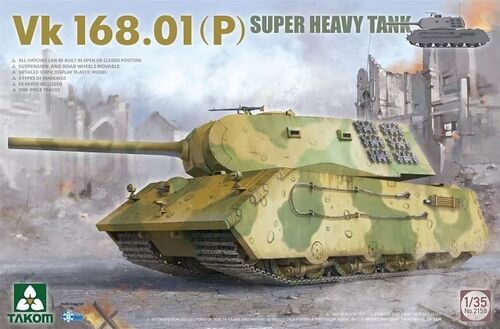 Takom 2158 VK.168.01 (P) Super Heavy Tank