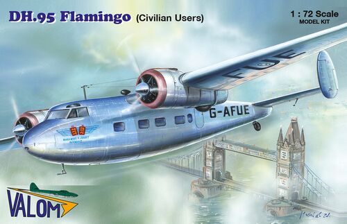 Valom 72156 De Havilland DH.95 Flamingo (Civilian Users)