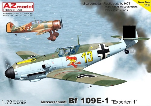 AZ-Model 7803 Messerschmitt Bf 109E-1 "Experten 1"