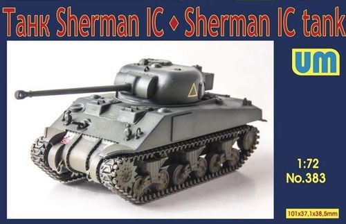 Unimodels 383 Medium tank Sherman IC