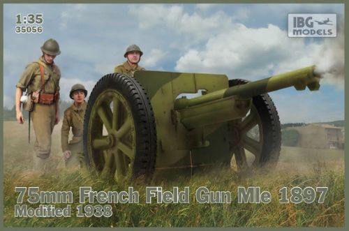 IBG 35056 75mm French Field Gun Mle 1897 Modified 1938