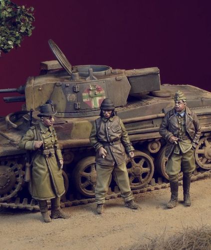 D-DAY miniature studio 72005 WWII Royal Hungarian Army 1942-45