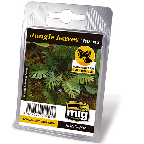 AMMO of Mig Jimenez 8461 Jungle Leaves (Version 2)