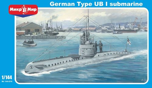 Mikromir 144-016 UB-1 German submarine
