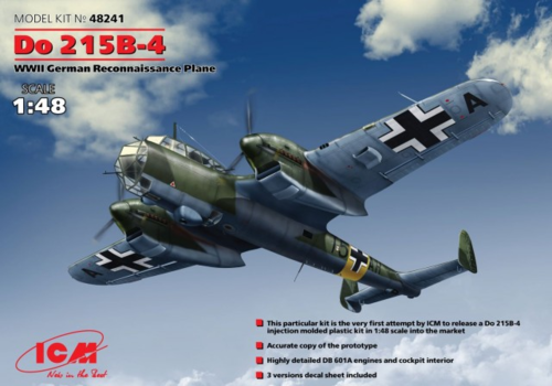 ICM 48241 Do 215B-4 WWII German Reconnaissance Plane