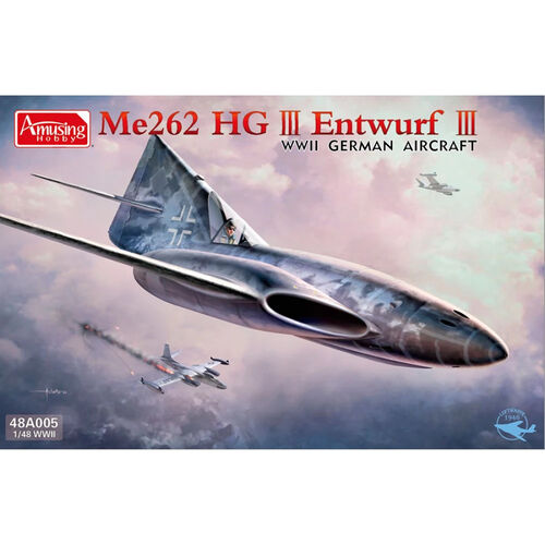Amusing Hobby 48A005 Me262 HG III Entwurf III