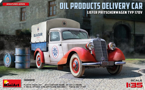 MiniArt 38069 Oil Products Delivery Car Liefer Prietschenwagen Typ 170V