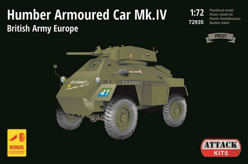 Attack 72935 Humber Armoured Car Mk.IV - British Army Europe (Profi Line)
