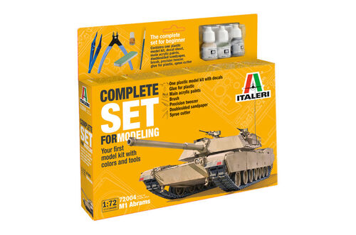 Italeri 72004 M1A1 Abrams - Complete Set For Modeling