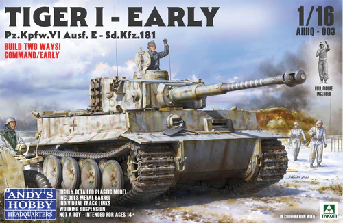 Andy's Hobby Headquarters 003 Tiger I Early Pz.Kpfw.VI Ausf.E - Sd.Kfz.181