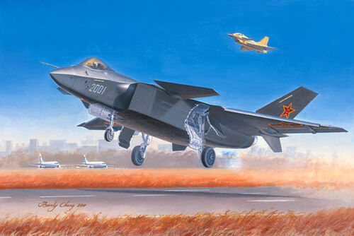 Trumpeter 01663 Chinese J-20 Mighty Dragon