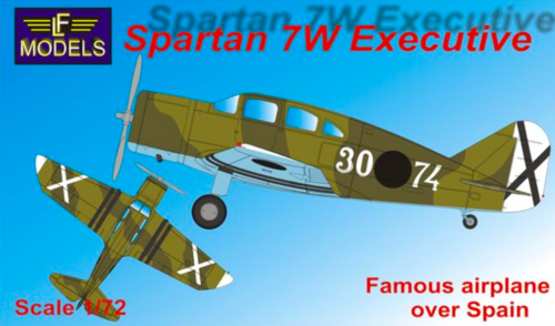LF Models LF72105 Spartan 7W Executive over Spain