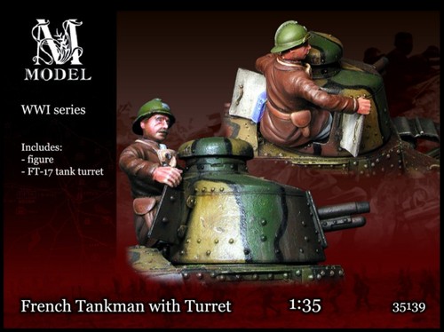 M-Model 35139 French Tankman with Turret IWW