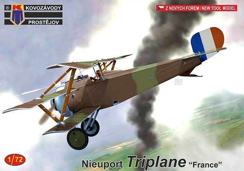Kovozavody Prostejov 72256 Nieuport Triplane "France"
