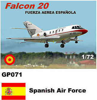 Mach2 GP071 Falcon 20 Spanish Air Force