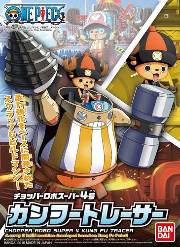Bandai 09439 One Piece Chopper Robo Super 4 Kung FU Tracer (Gundam 84179P)