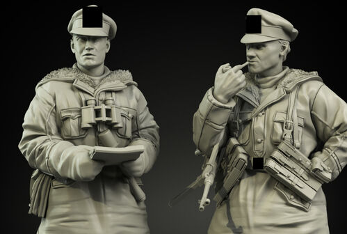 PanzerArt FI35-062 Waffen-SS Anorakanzug officers set