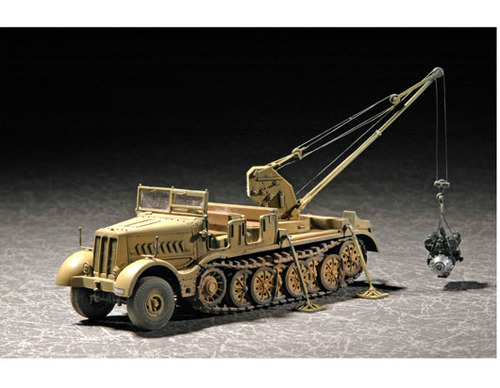 Trumpeter 07253 Drehkran 6t auf Zugkraftwagen 18t (Sd.kfz.9/1 Early Version)
