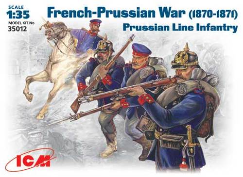 ICM 35012 French-Prussian War, 1870-1871 Prussian line infantry