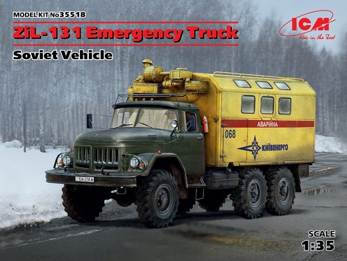 ICM 35518 ZiL-131 Emergency Truck, Soviet Vehicle