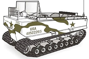 Planet Models MV117 M29 Weasel - full resin kit