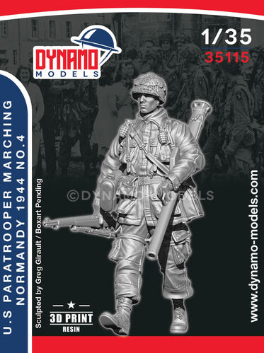 Dynamo-Models 35115 US Paratrooper ‘’Bazooka’’ Marching (Normandy 1944) No.4