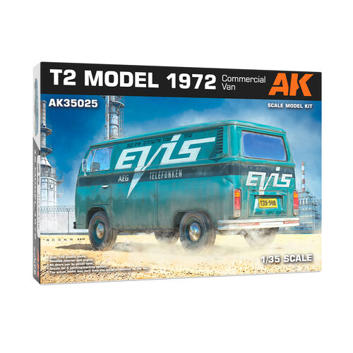 AK-Interactive 35025 T2 Model 1972 Commercial Van