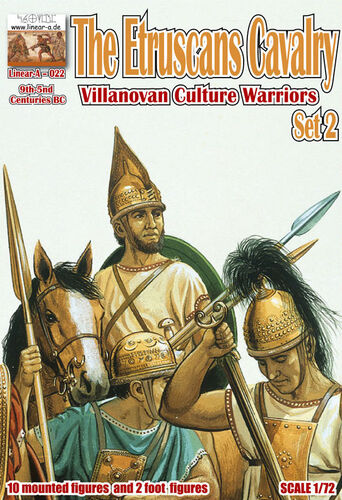 Linear-A 022 The Etruscans "Villanovan Culture Warriors" - 9th-5nd Centuries BC Set 2