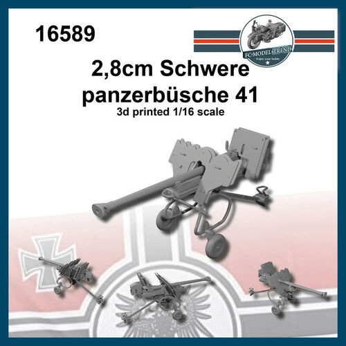 FC ModelTrend 16589 2,8cm Schwere Panzerbüsche 41