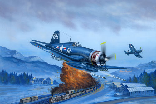 Hobby Boss 80387 Vought F4U-4 Corsair Late version