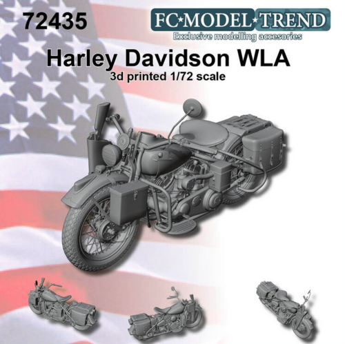 FC ModelTrend 72435 Harley Davidson WLA