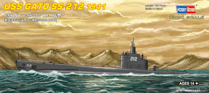 Hobby Boss 87012 USS Submarine Gato SS-212 1941 Model