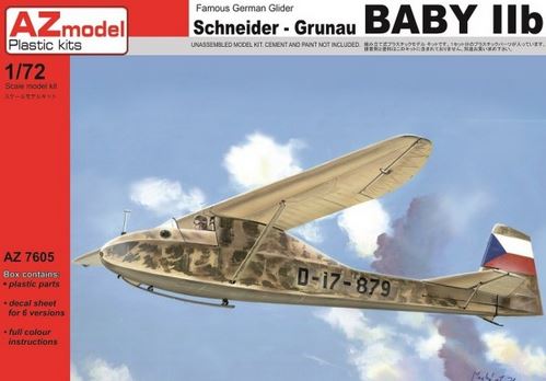 AZ-Model 7605 Schneider Grunau Baby IIb CZ