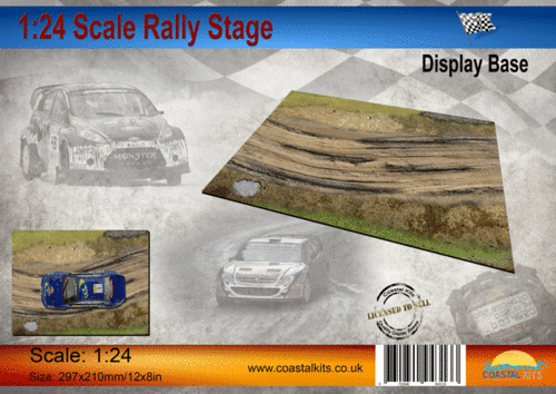 Coastal kits S058-24 1:24 Rally Stage 297 x 210mm