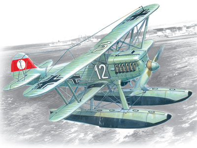 ICM 72192 Heinkel HE-51B-2