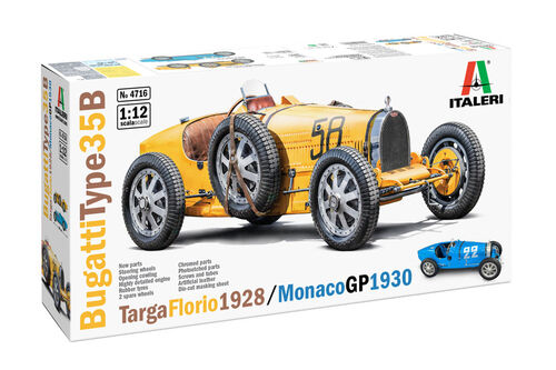 Italeri 4716 Bugatti Type 35B - Targa Florio 1928 / Monaco GP 1930