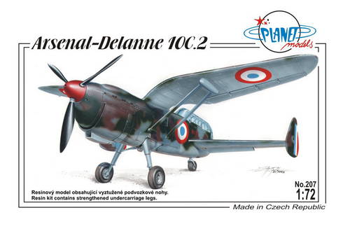 Planet Models 207 Arsenal Delanne 10C.2