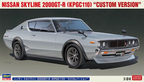 Hasegawa 20669 Nissan Skyline 2000 GT-R (KPGC110) "Custom Version"