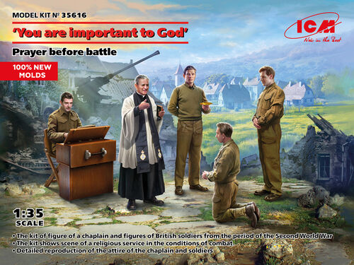 ICM 35616 'You Are Important To God' Prayer Before Battle