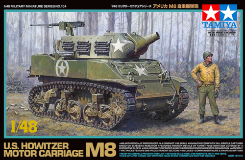Tamiya 32604 U.S. Howitzer Motor Carriage M8
