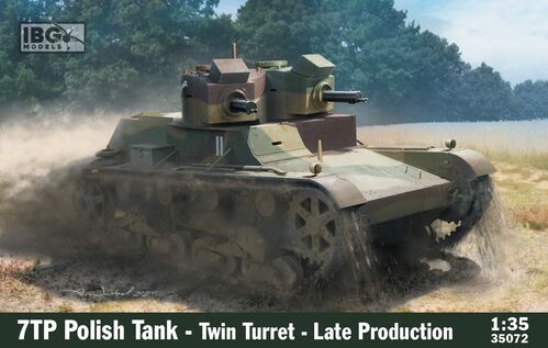 IBG 35072 7TP Polish Tank - Twin Turret - Late Production