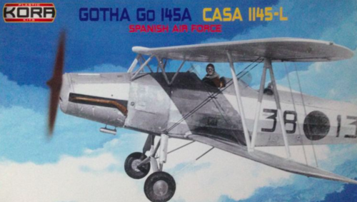 Kora Models KPK7265 Gotha Go-145A CASA 1145-L Spanish AF