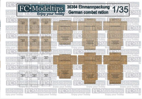 FC ModelTrend 36364 EPa German combat ration