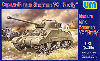 Unimodels 386 M4 Sherman Vc Firefly