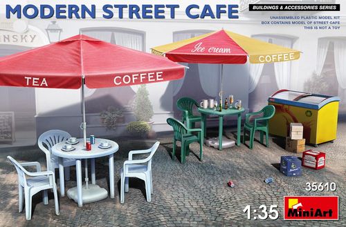 MiniArt 35610 Modern Street Cafe