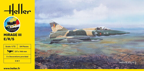 Heller 56323 Mirage III E/R/5 - Starter Set