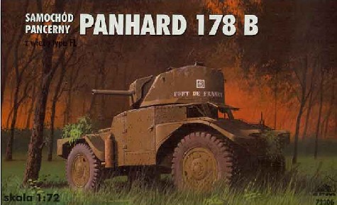 RPM 72306 Panhard 178 B French WWII Armored Car w/FL Type Turret